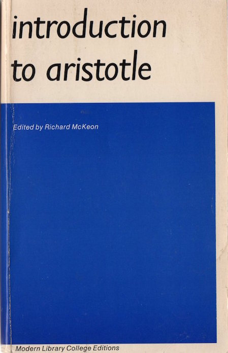 Aristotle in the Modern Library